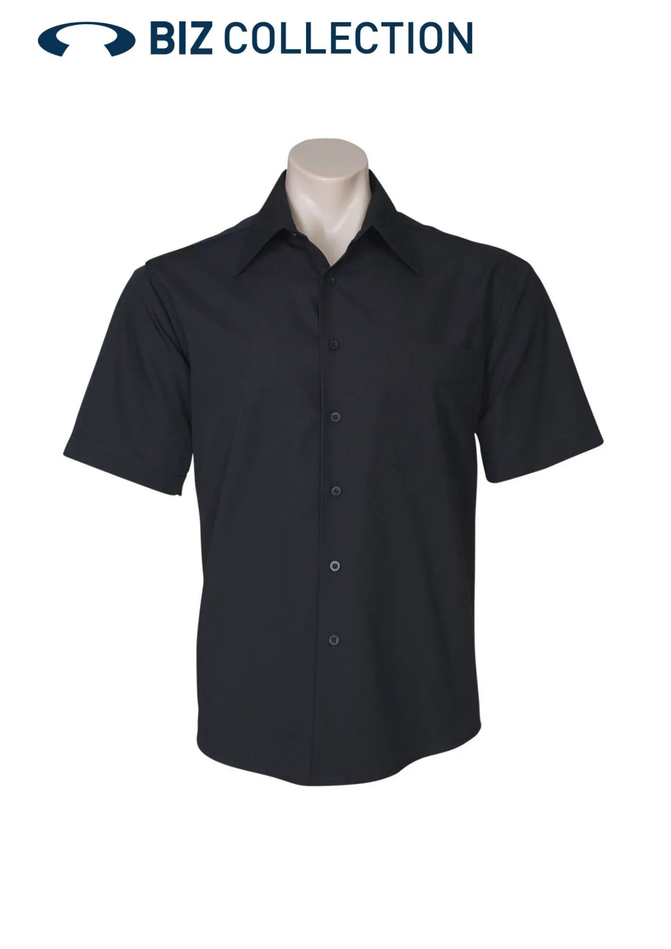 SH715 Biz Collection, Metro Mens S/S Shirt | Workwear Direct Australia