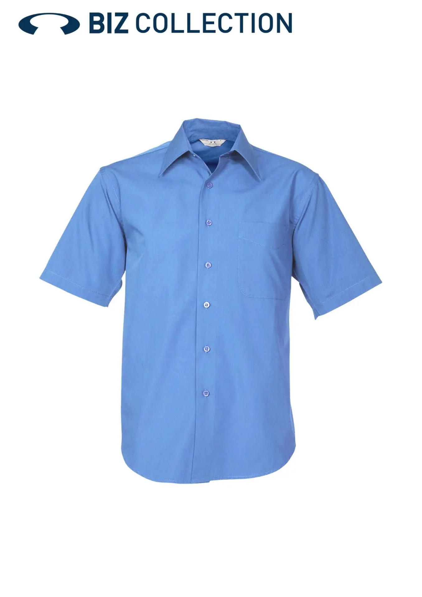 SH715 Biz Collection, Metro Mens S/S Shirt | Workwear Direct Australia