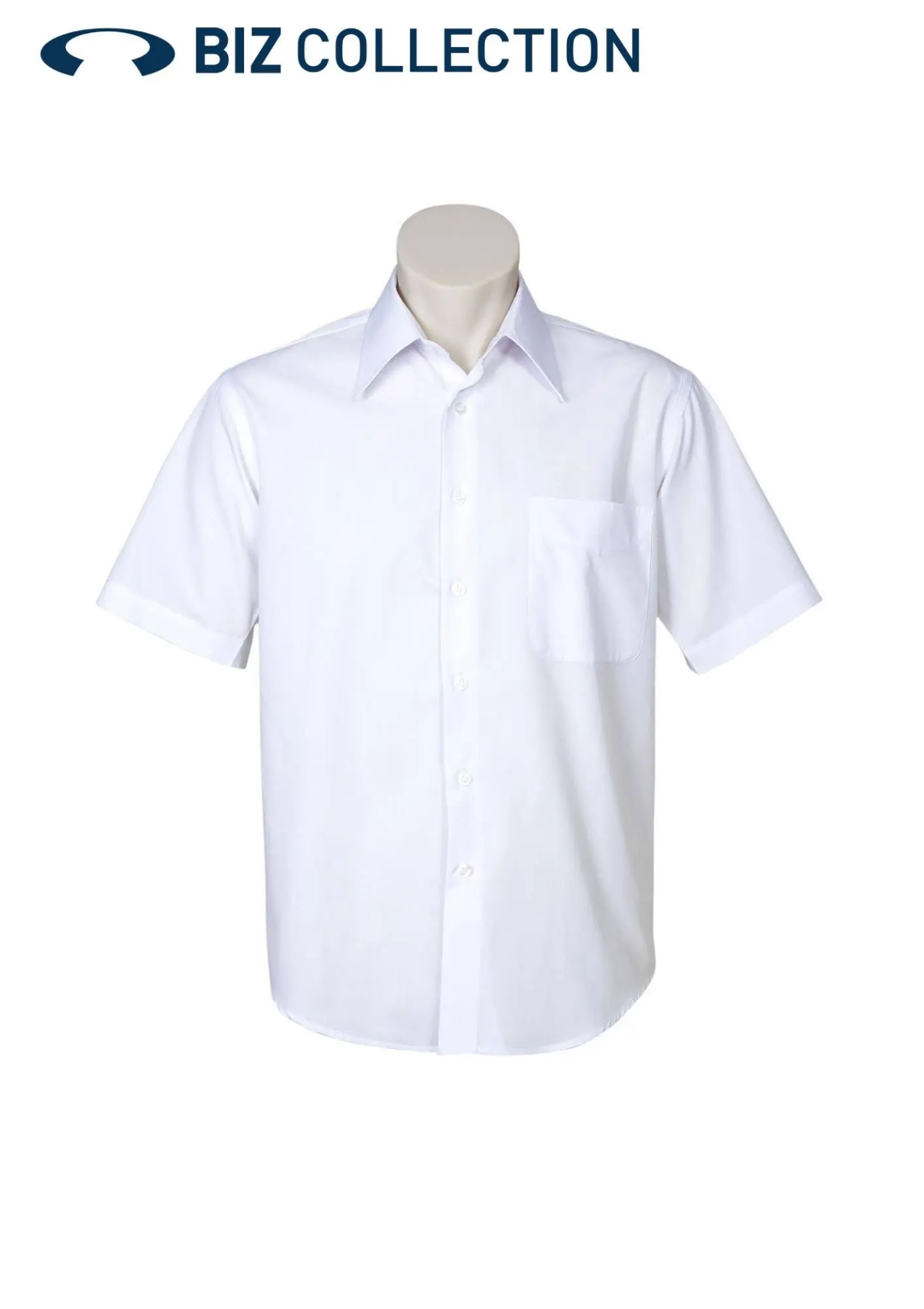 SH715 Biz Collection, Metro Mens S/S Shirt | Workwear Direct Australia
