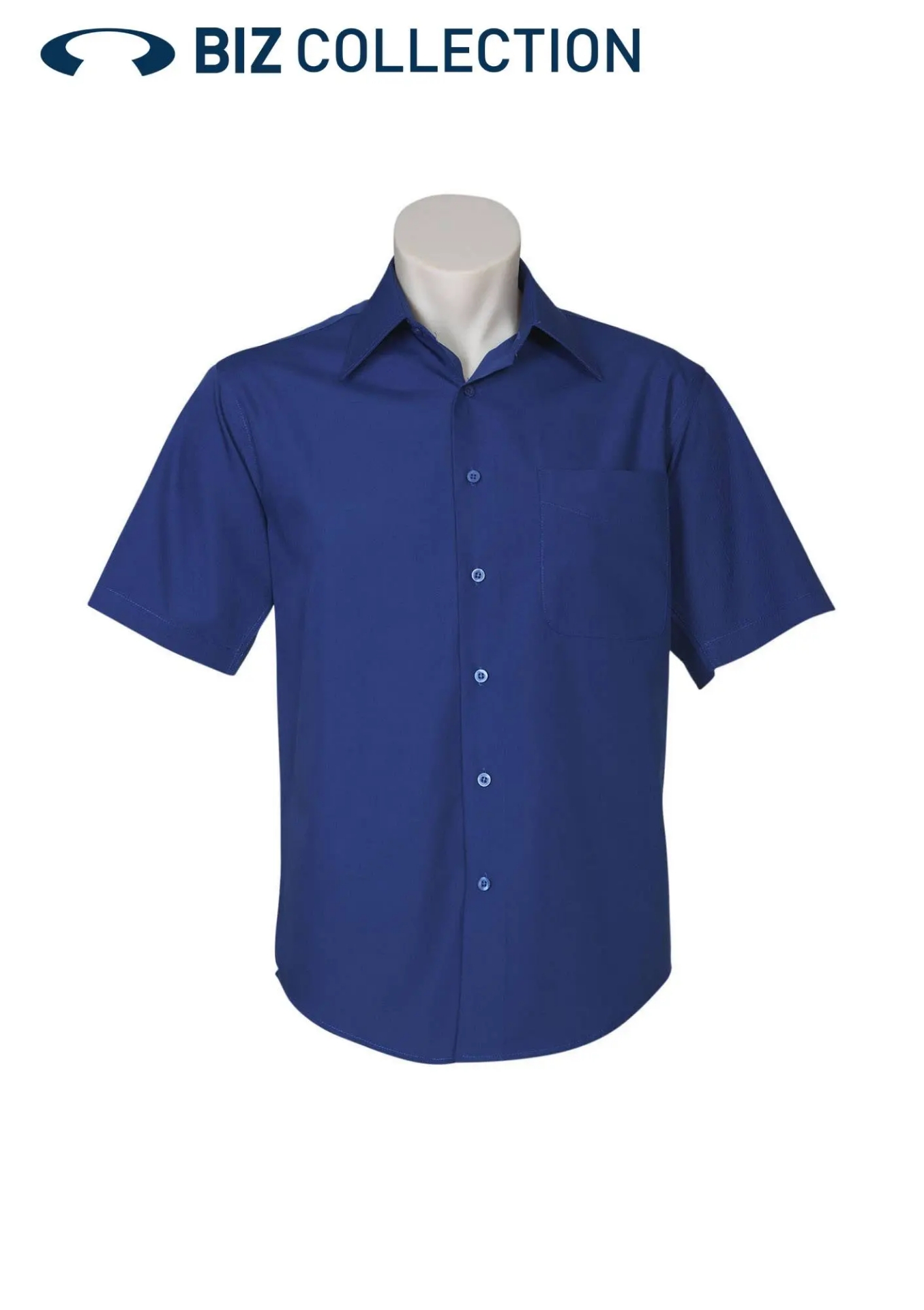 SH715 Biz Collection, Metro Mens S/S Shirt | Workwear Direct Australia