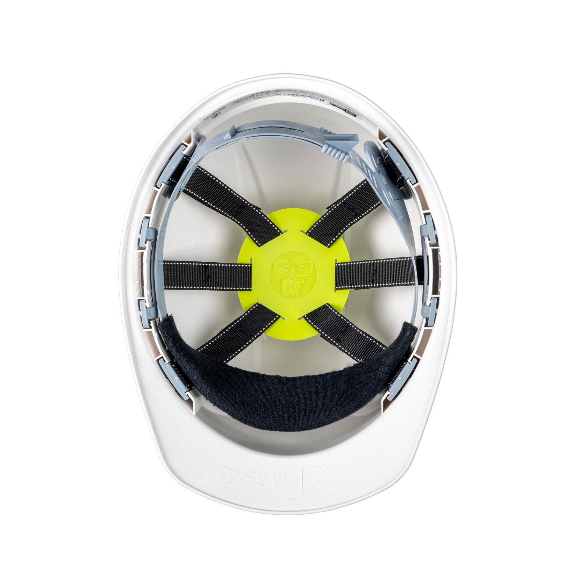 HPFPRGTE04 Force360 Essential Type 1 Non-Vented Slide Lock Hard Hat ...